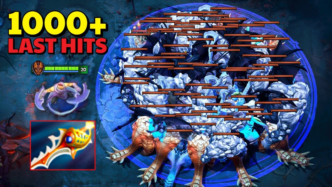 1000+ LAST HIT BROKEN FARM ANTI MAGE WITH DIVINE RAPIER 🔥🔥🔥 - YouTube