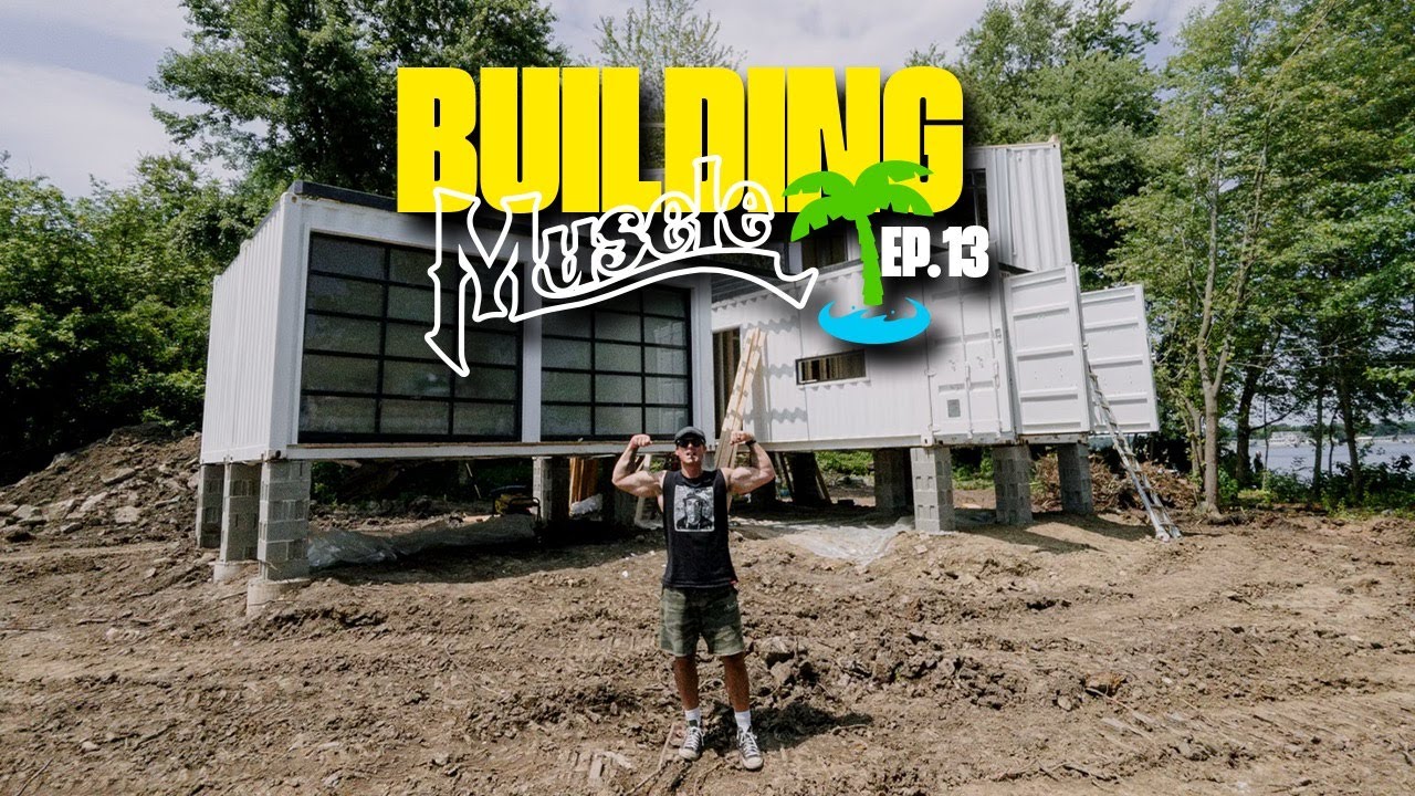 From Containers to Home 🏝️ | Building Muscle Island VLOG #13 - YouTube