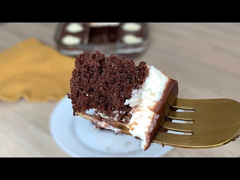 Yay aylarında dadı ilə hər kəsin sevərək hazırlayacağı yaş tort - Moist Chocolate Cake Recipe