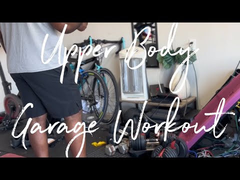 Upper Body Garage Workout - YouTube