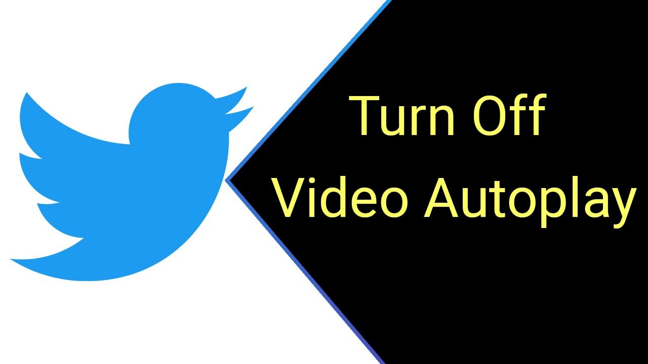 How to Turn Off Video Autoplay in Twitter for Desktop? - YouTube