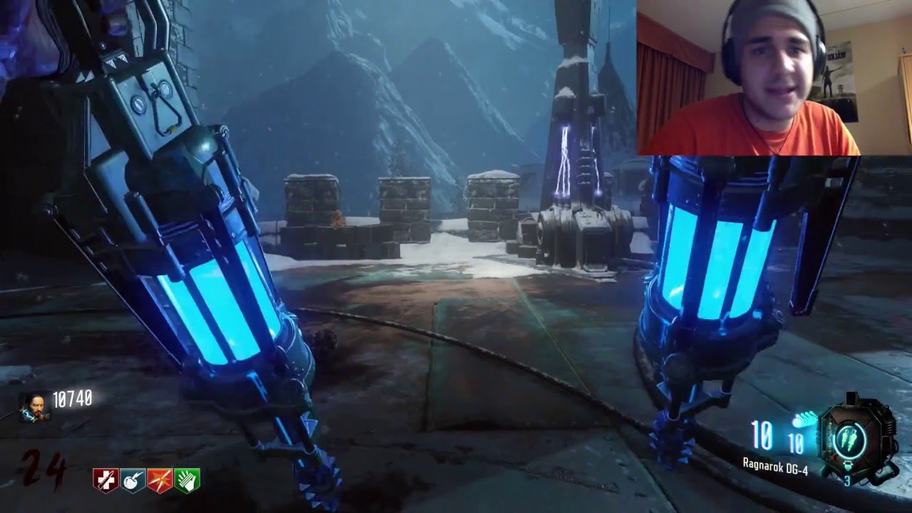 BO3 Der Eisendrache Zombie Tutorial: How To Build Up The Ragnarok DG-4 ...