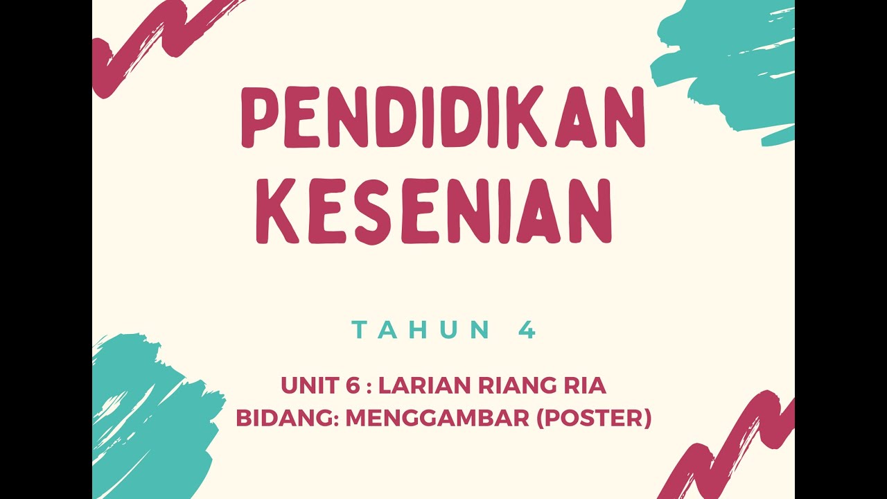 PdPR PSV Tahun 4 - Unit 6 Larian Riang Ria Part 1 - YouTube