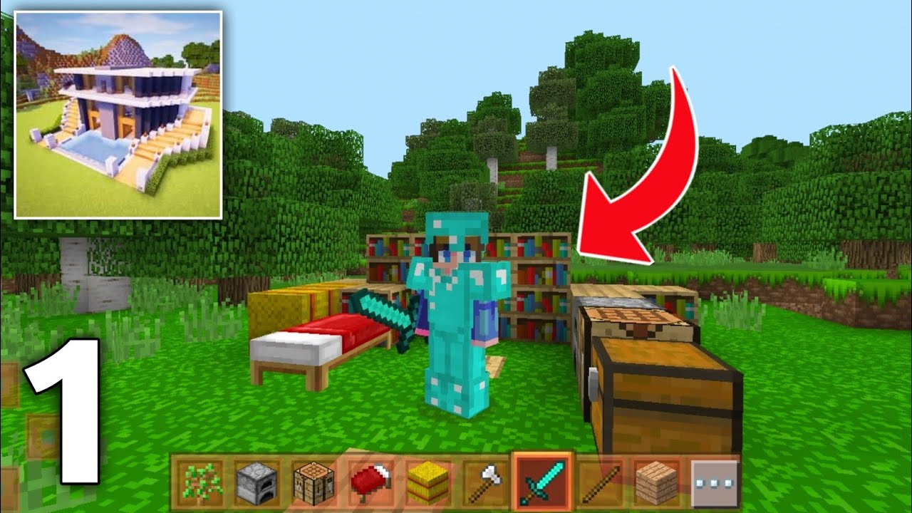 Craft World Master Block 3D - Survival😍 Gameplay Part 1 👍 - YouTube