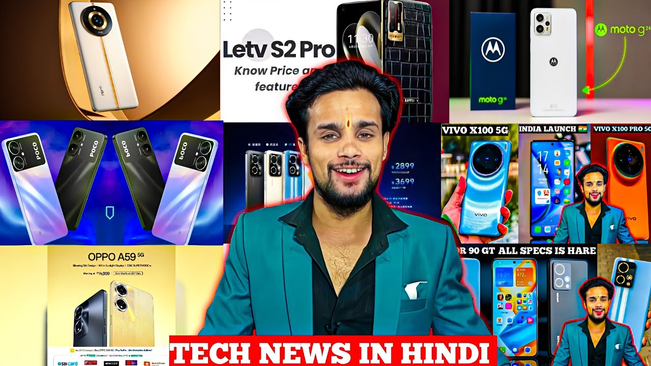 Moto G24 5G, Poco M6 5G 9k, Vivo X100 Series Launch, Honor 90 Gt Killer, Tech News | 🔥🔥 - YouTube