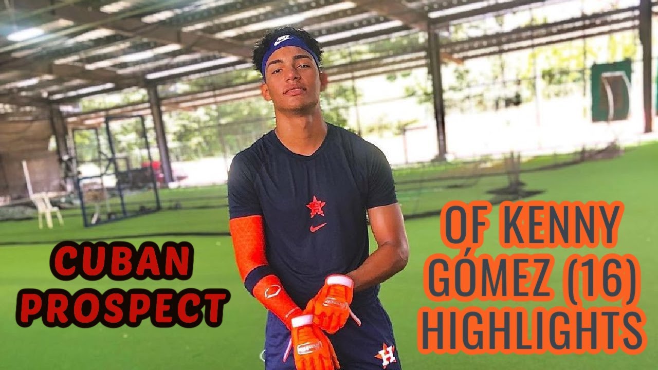 Prospecto cubano 🇨🇺 OF Kenni Gómez (16) firmará con Astros de Houston ...