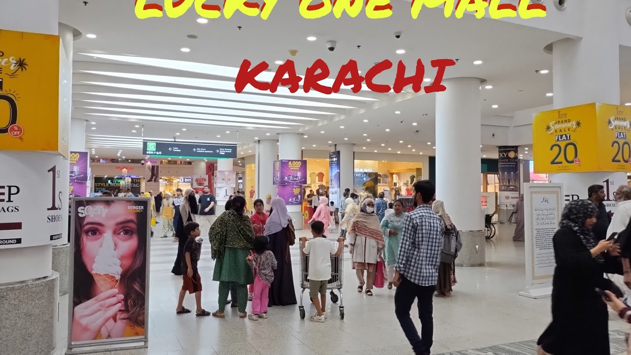 Lucky one Mall Karachi | Visit to Lucky one Mall| City of Lights ...