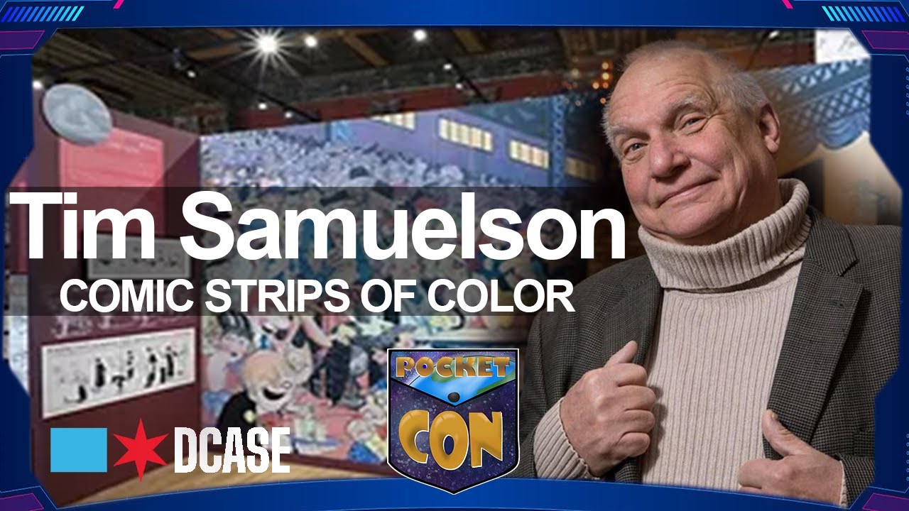 Tim Samuelson Pocket Con Interview: Comic Strips in color - YouTube
