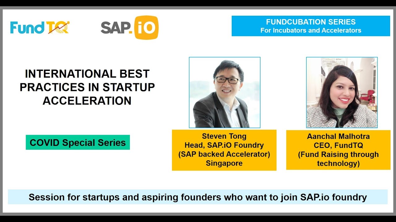 Discussion of Aanchal Malhotra, CEO FundTQ with Steven Tong, Head of ...