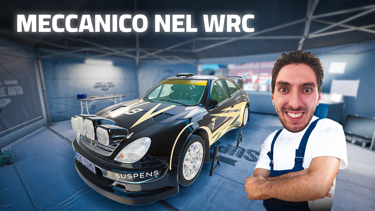 MECCANICO nel WRC | Rally Mechanic Simulator - YouTube