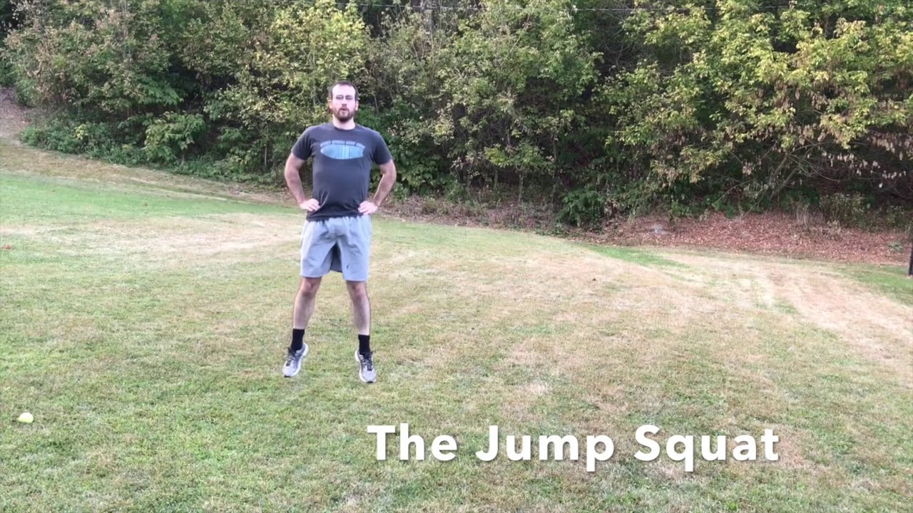The Jump Squat Bodyweight Exercise - YouTube