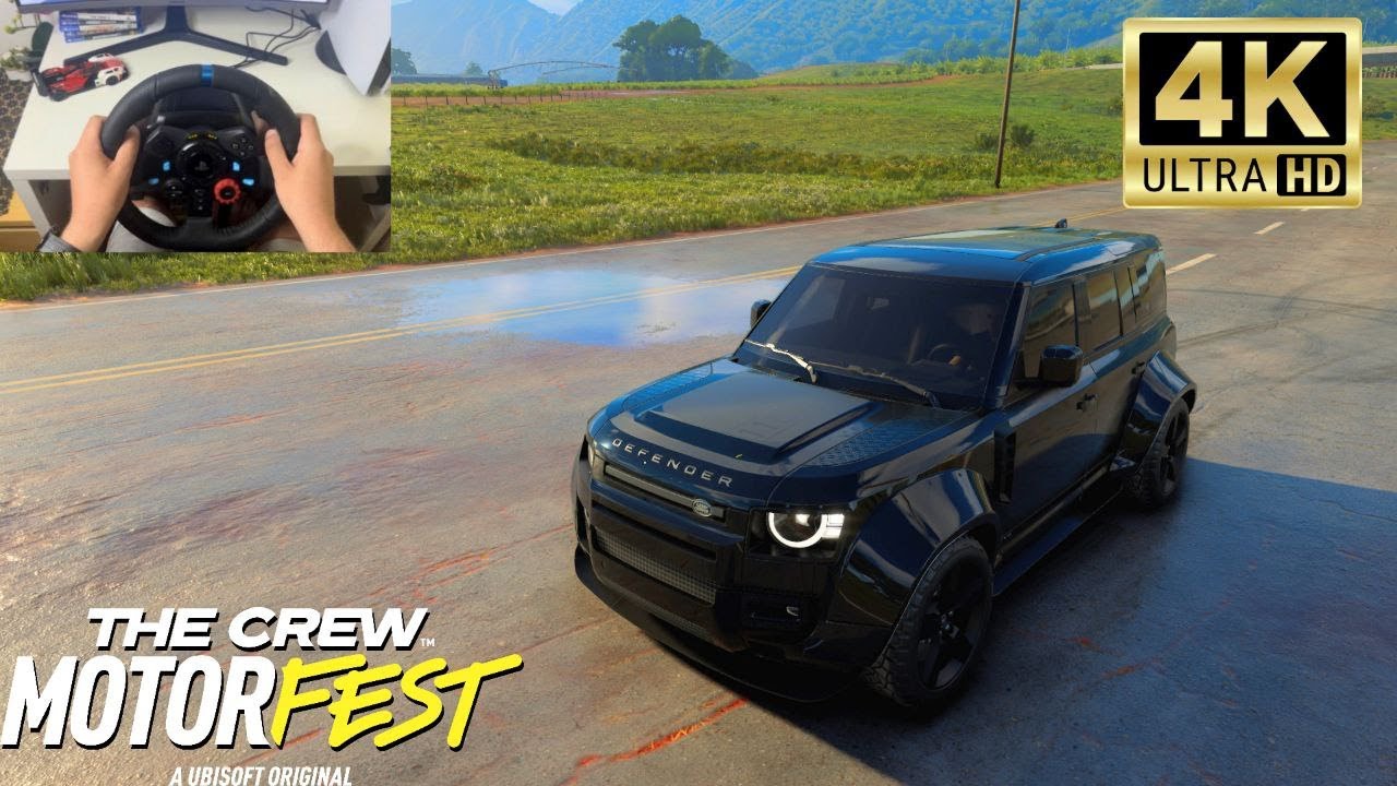 The Crew motorfest Land Rover Defender V8 - YouTube