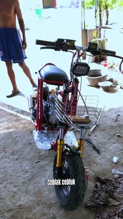 Otoped variasi RCB mesin mio ring 10 #goped #sekuter - YouTube