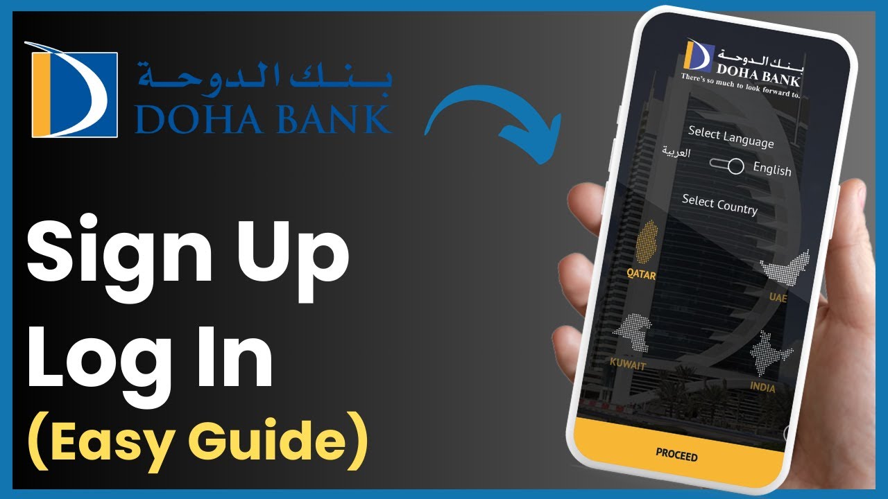 How To Log In Doha Bank | Create Account - YouTube