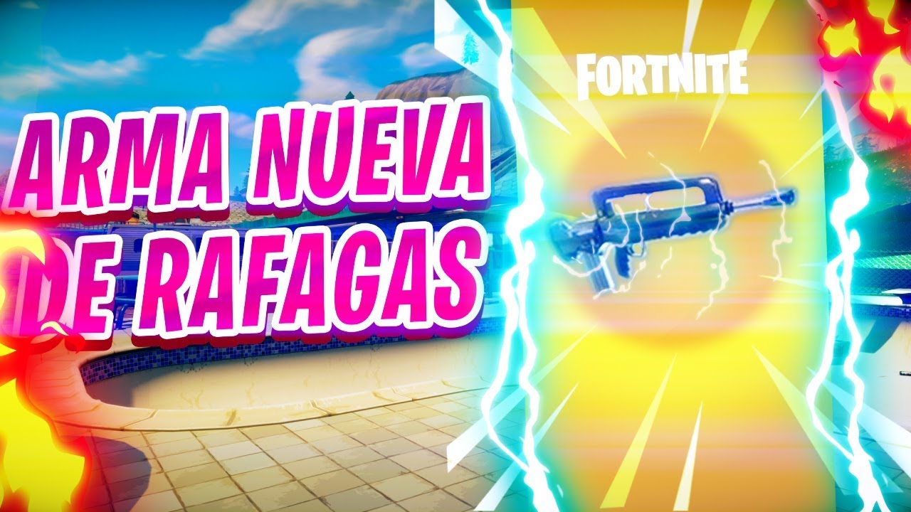 *NUEVA ARMA* LEGENDARIA "FAMAS" (RIFLE de ASALTO de RAFAGAS) FORTNITE ...
