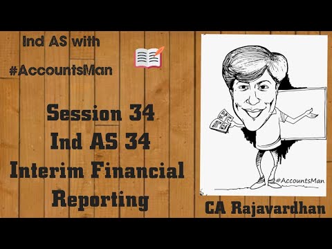 Ind AS 34 Interim Financial Reporting | Ind AS with #AccountsMan | CA ...