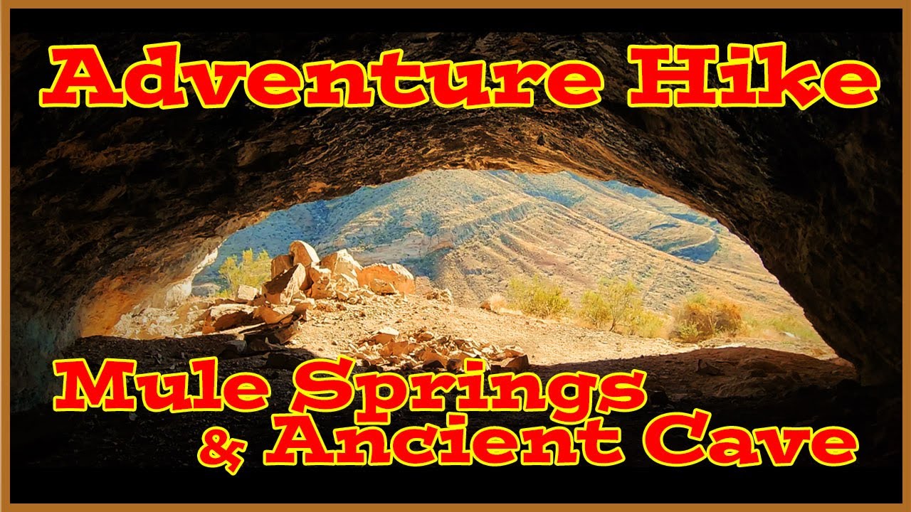 Hike to Mule Springs & Ancient Cave Explore [Nevada] - YouTube