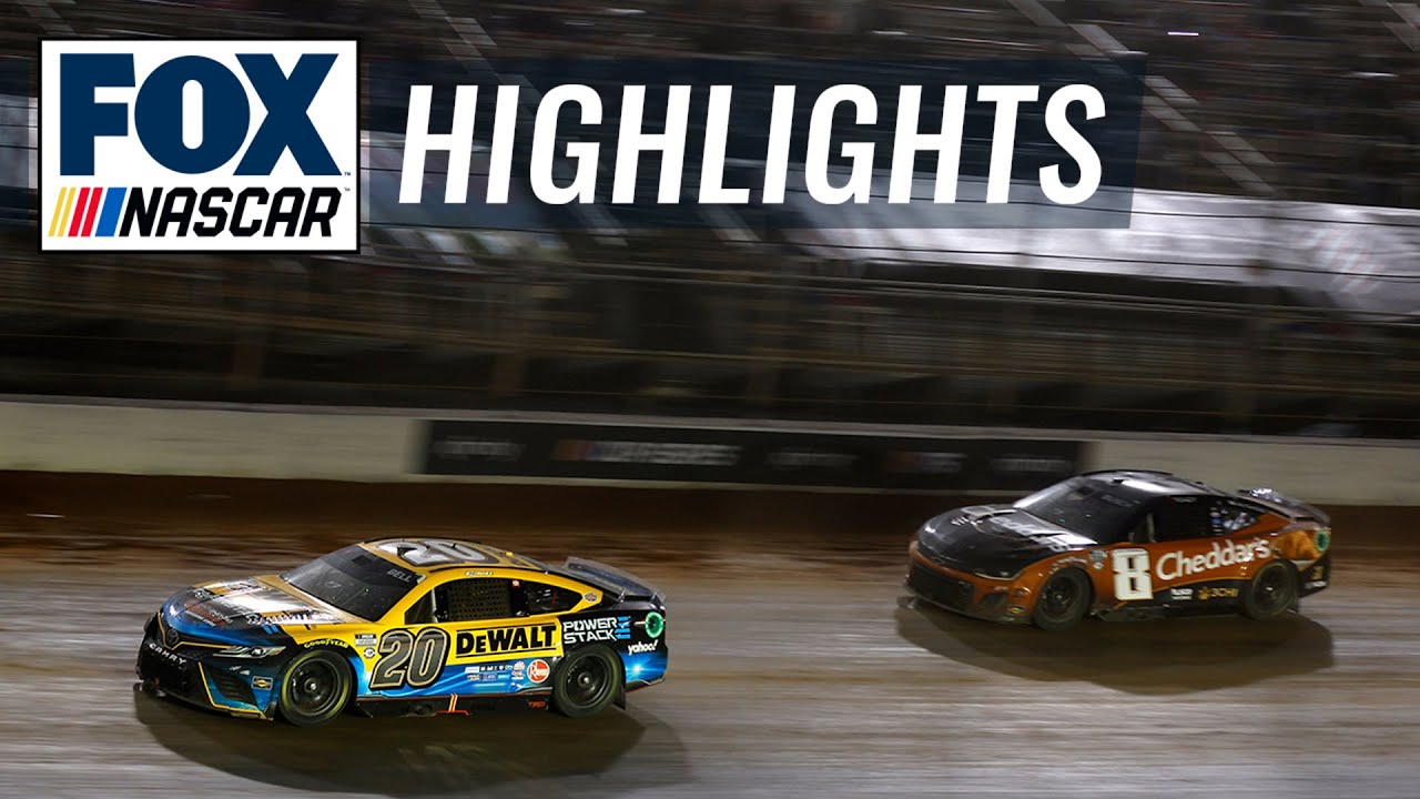 NASCAR Cup Series: Food City Dirt Race Highlights | NASCAR on FOX - YouTube