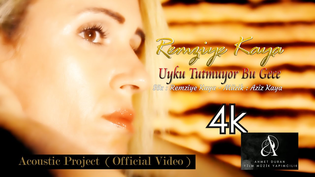 Remziye Kaya -Uyku Tutmuyor Bu Gece #akustik - YouTube