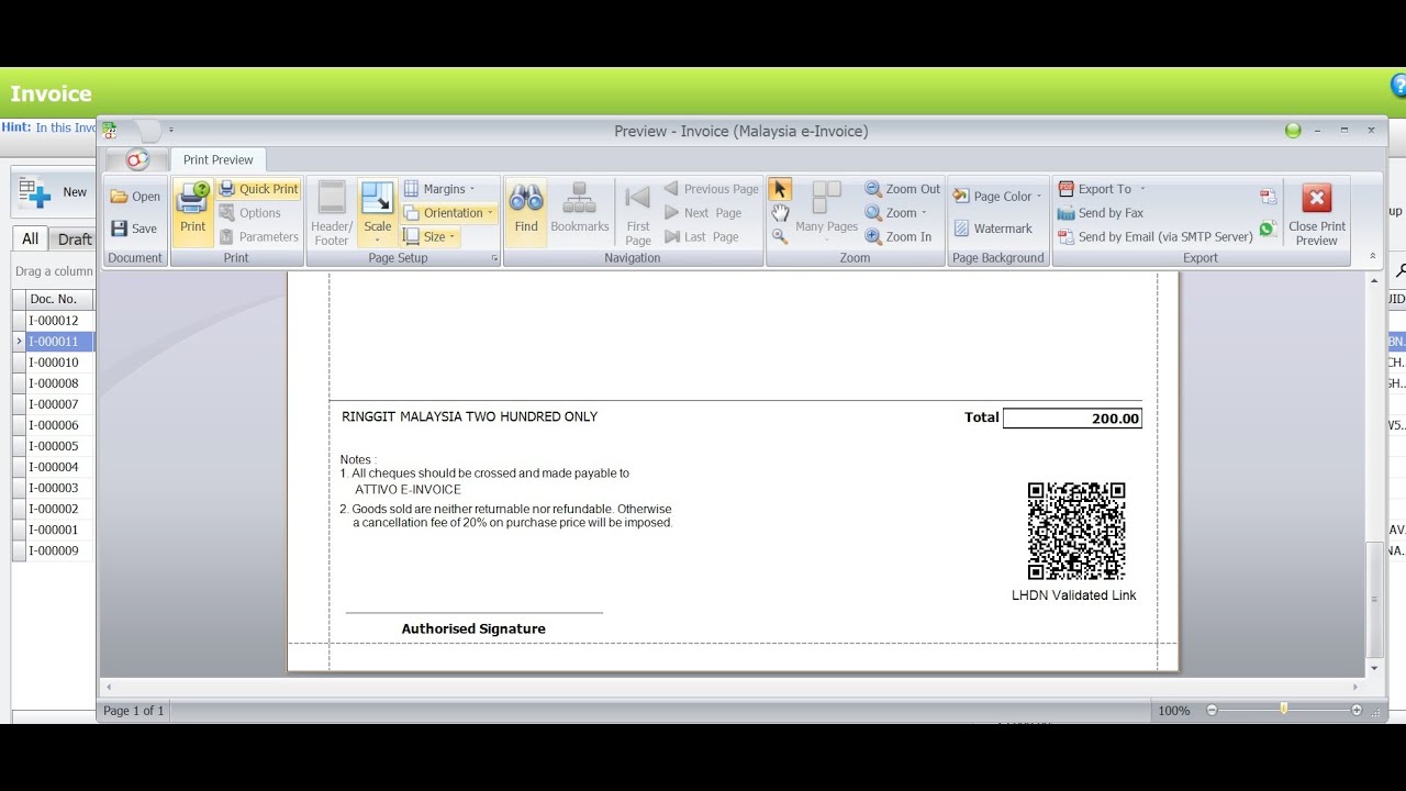 How to add QR in AutoCount E-invoice Format (English) - YouTube