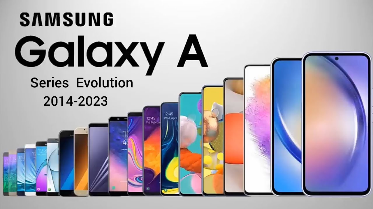 Evolution of Samsung Galaxy A Series 2014-2023 - YouTube