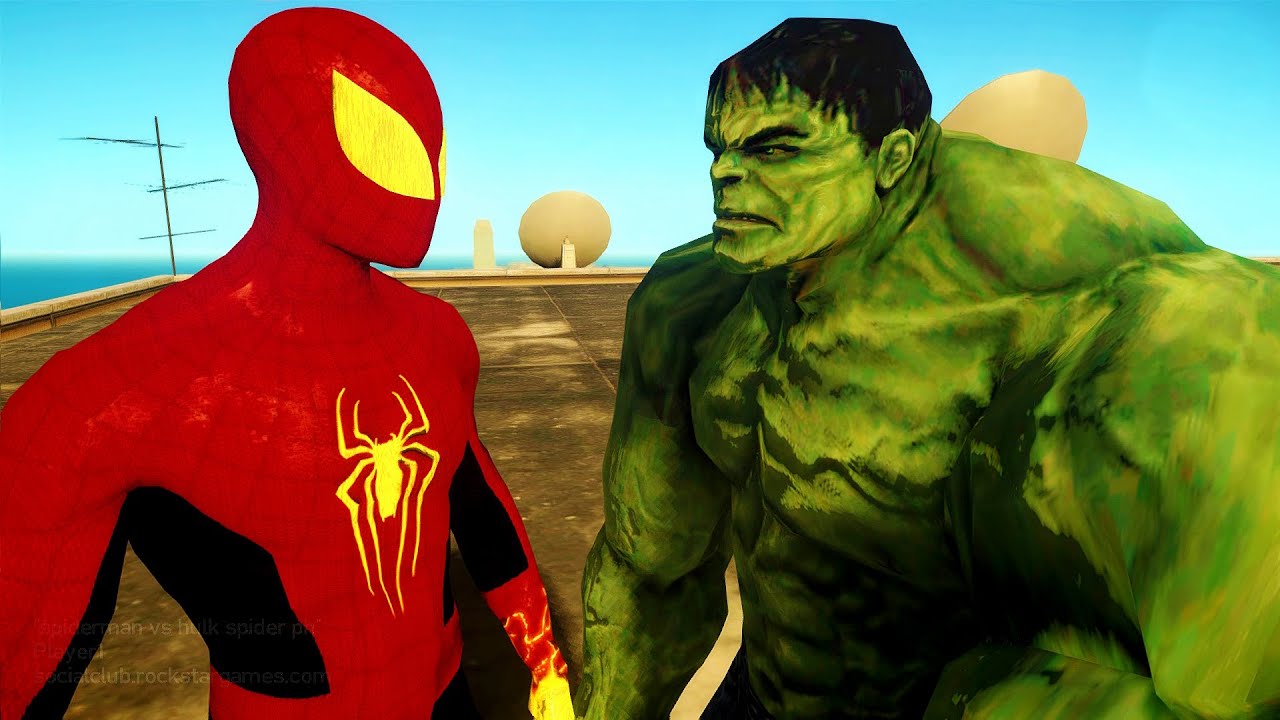 Spiderman VS Hulk - Phoenix Spider-man - YouTube