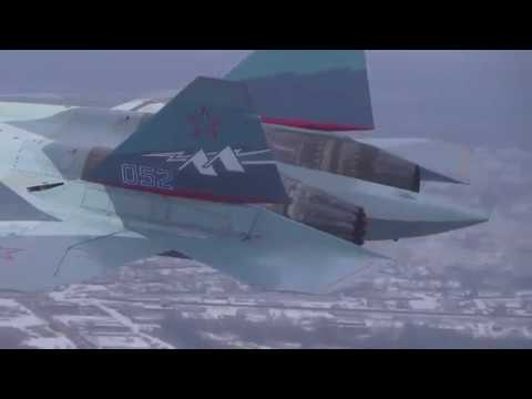 [1080HD] NEW Su-57 [PAK-FA] engine test flight - re-uploaded - YouTube