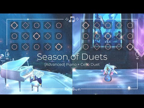 [Advanced Version] Season of Duets // Piano + Cello Duet // Sky COTL ...