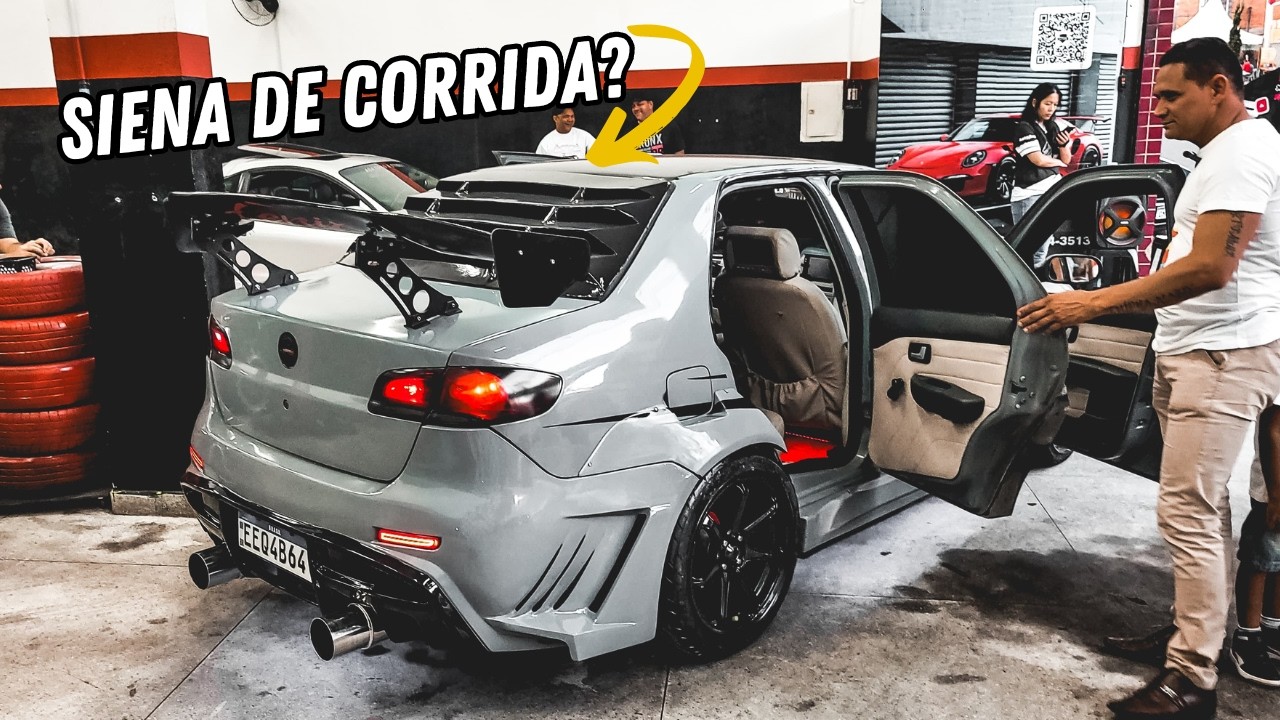 ELE FEZ O SIENA QUE A FIAT NÃO FEZ- SONHO DE INFANCIA - YouTube