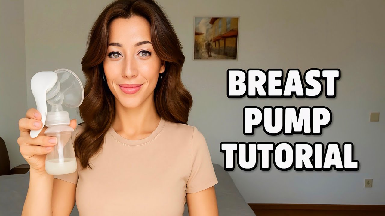[4K] Breastfeeding with Amy | Tips & Breast Pump Tutorial | Pump With ...