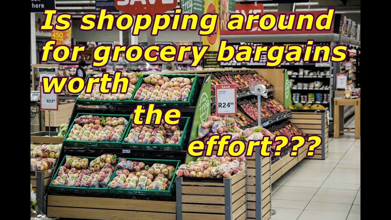Is Shopping Around For Grocery Bargains Worth The Effort #foodbudget # ...