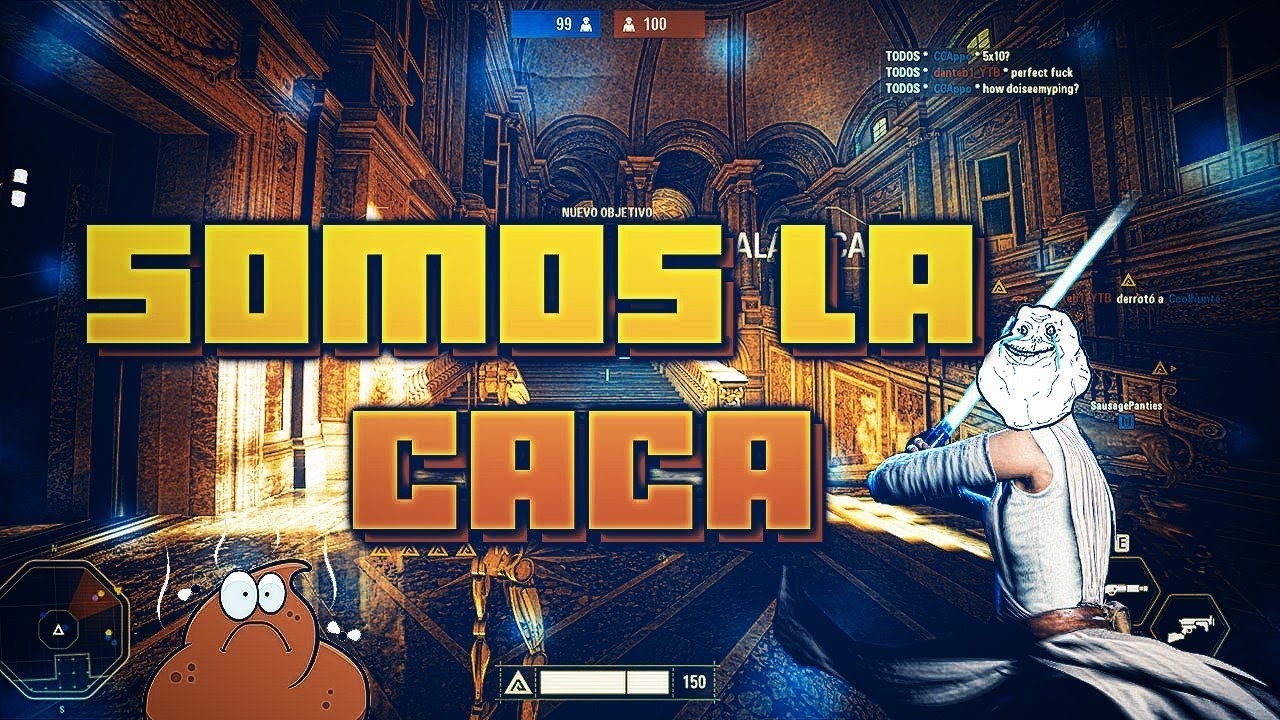 INCREIBLE PARTIDA!! (somos la caca) - YouTube