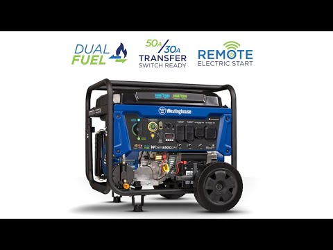 Westinghouse WGEN9500DFc Portable Generator Unboxing & Initial Review ...