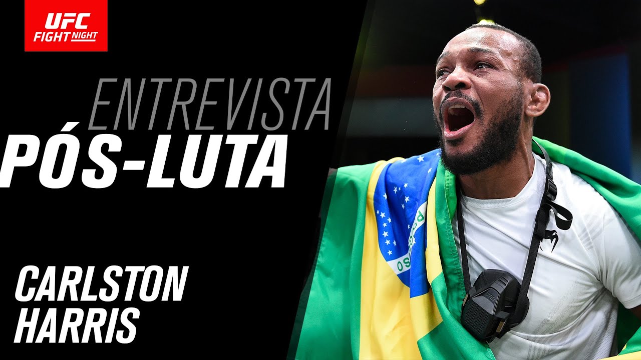 Entrevista pós-luta com Carlston Harris | UFC Vegas 26 - YouTube