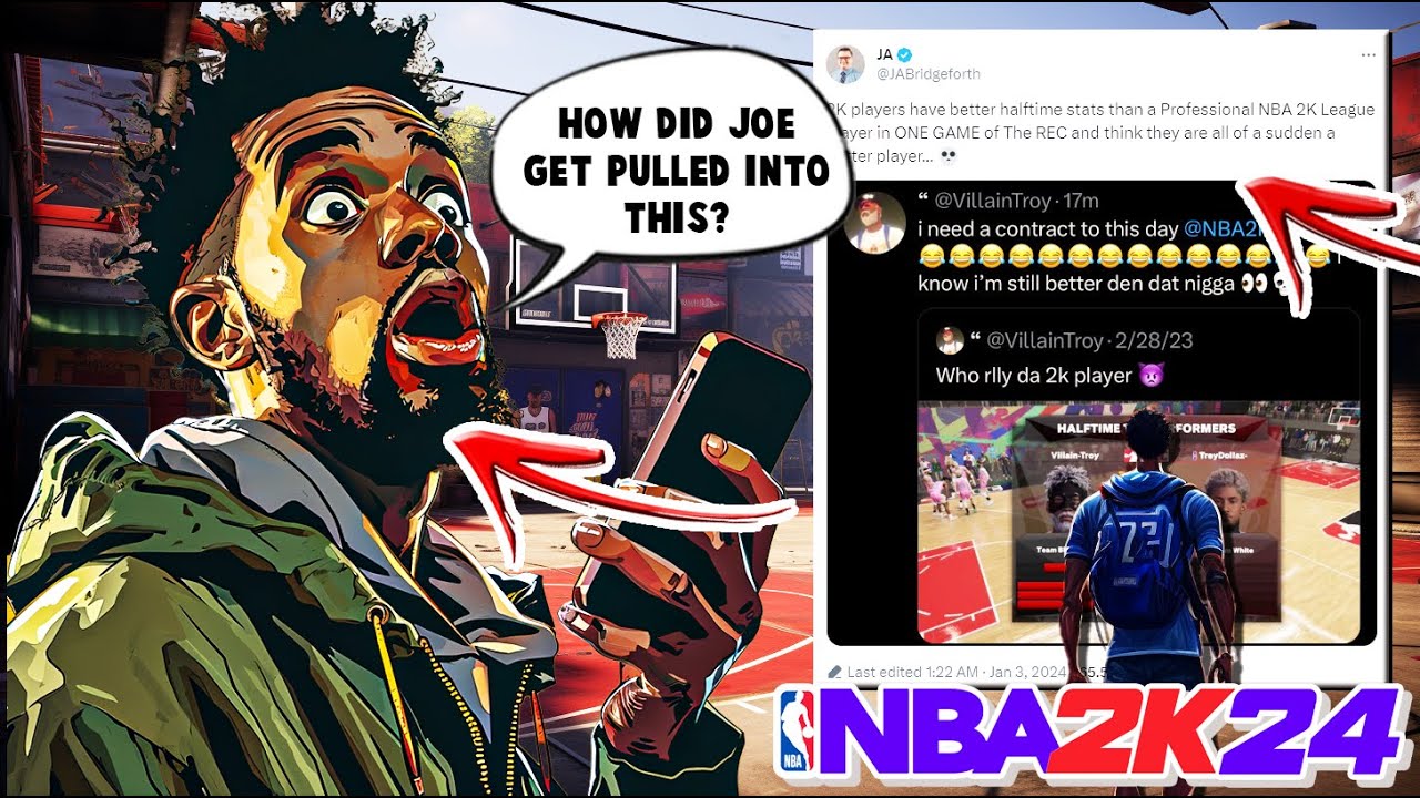 JOEKNOWS VS THE COMP COMMUNITY | COULD ANYONE BE A 2K PRO | NBA 2K24 ...
