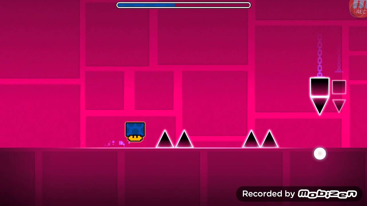Geometry Dash Back On Track level 2 - YouTube