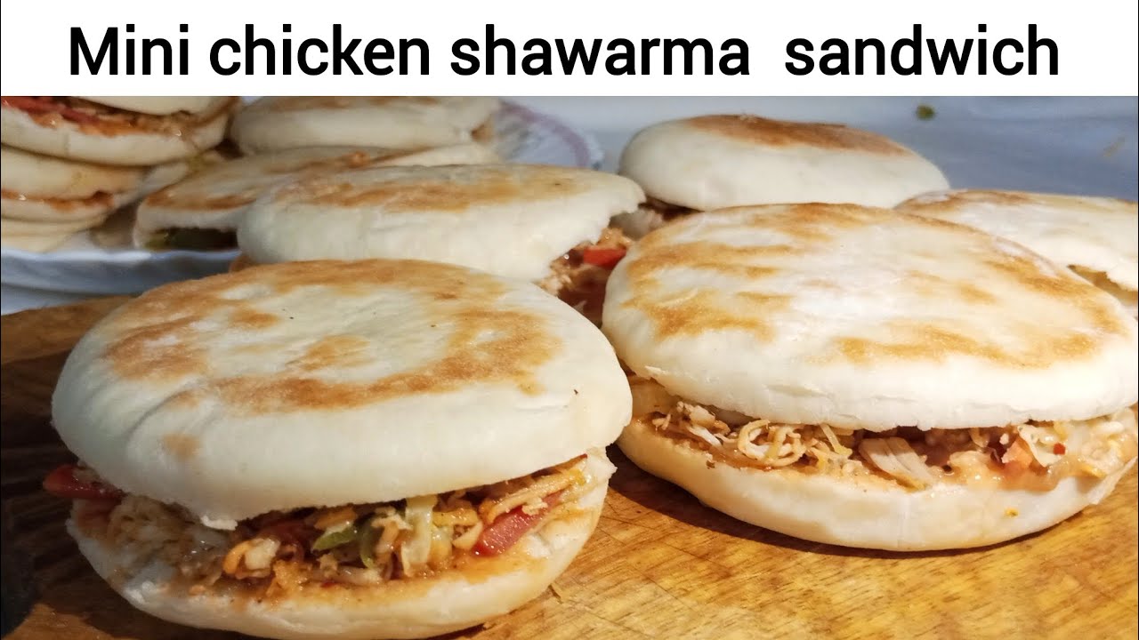 Mini Chicken Shawarma Sandwich || recipe 2024 || with warsha life ...