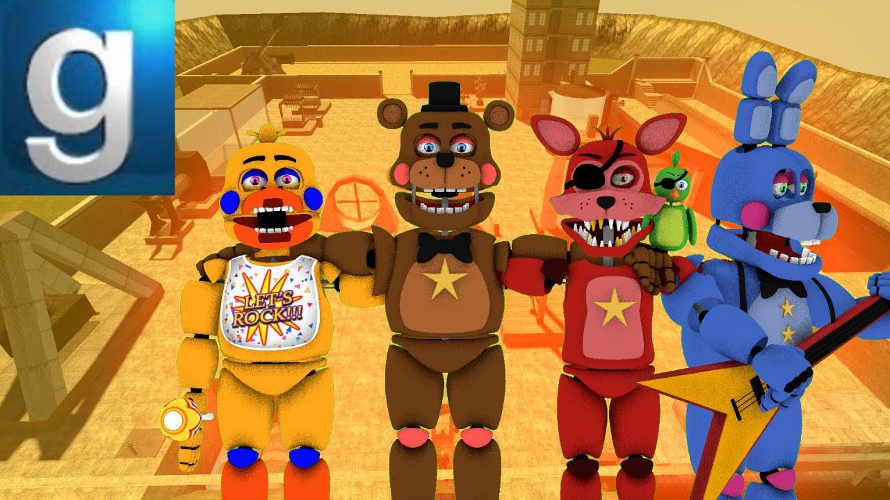 Gmod FNAF | Torturing Rockstar Animatronics! - YouTube