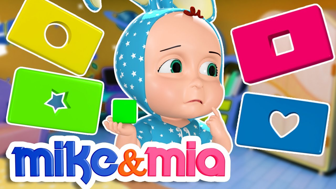 Shape Song | Mike and Mia Nursery Rhymes & Kids Songs - YouTube