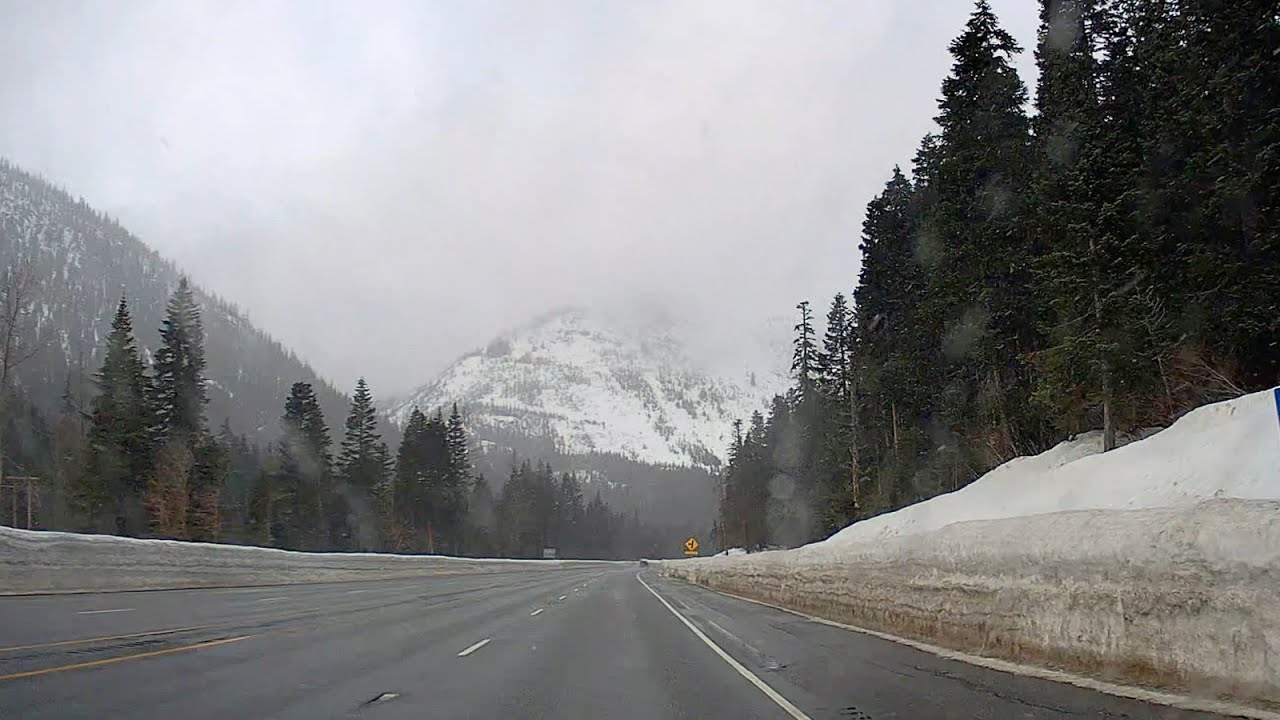 Stevens Pass, US-2, US-97, Snoqualmie Pass, I-5 road trip - YouTube