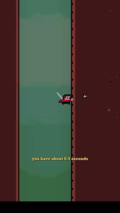 Wall jump like a ninja 🥷 #indiegame #gamedev #devlog #godot #indiedev #fyp #gamedevelopment ...