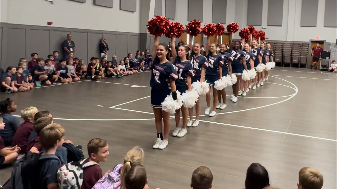 Master’s Pep Rally cheer team | Kate Kelly - YouTube