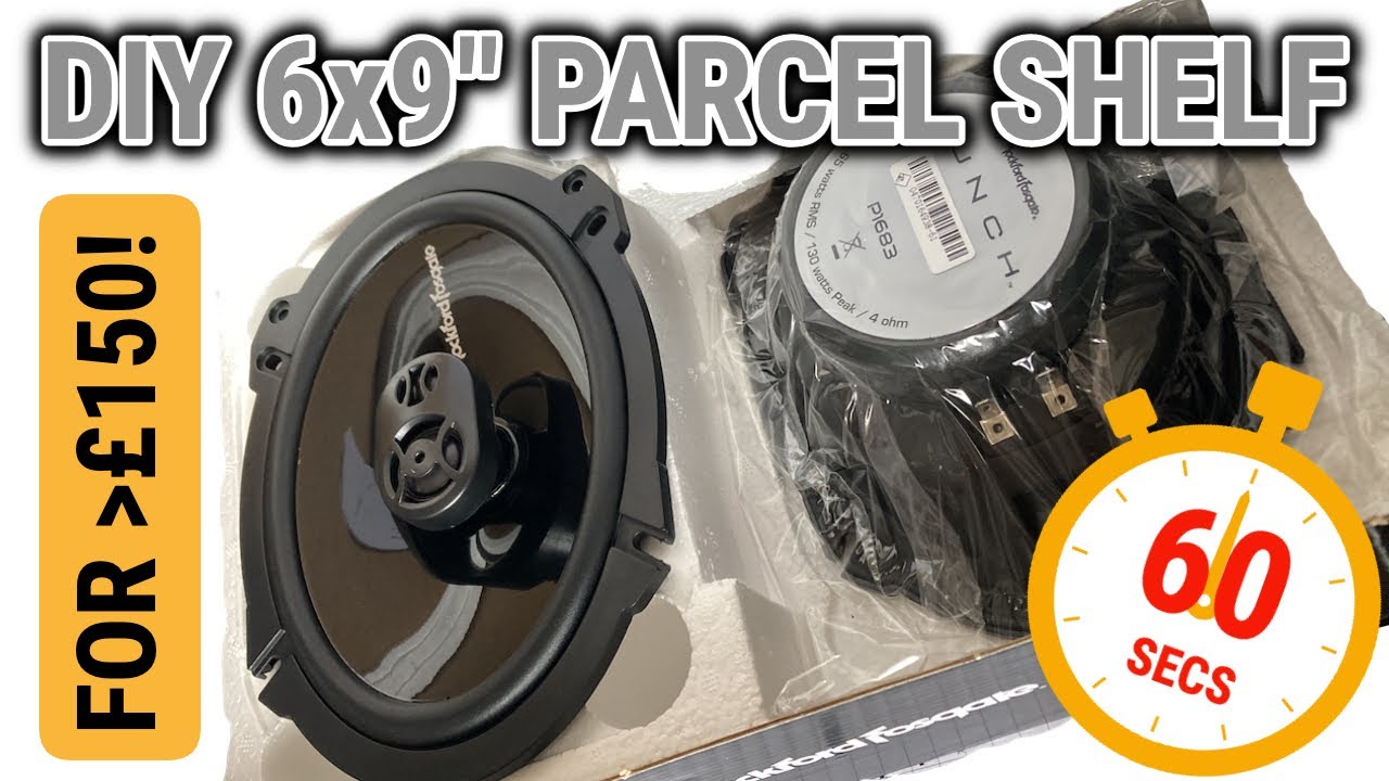 Mk1 Golf GTi DIY Rear Parcel Shelf with speakers for less than £150 ...