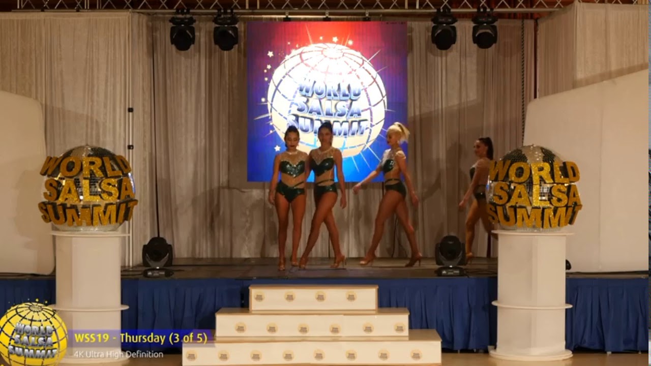 LADIES LATINAS / PRO TEAM - SALSA FINALES WSS 2019 - YouTube