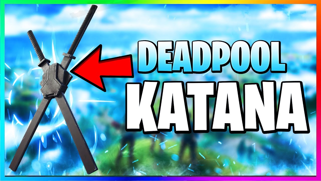 How to get the Deadpool Katanas Location Fortnite - Deadpool Back Bling ...