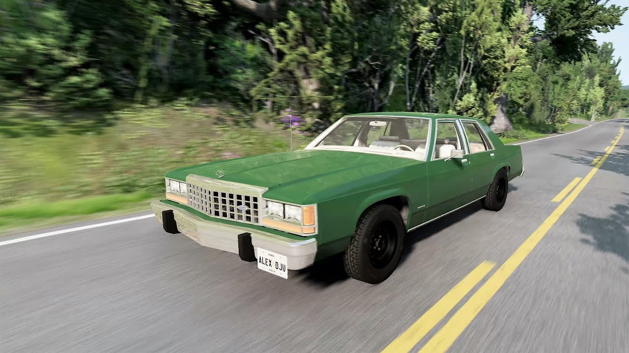 BeamNG.drive - Ford Crown Victoria LTD 1983 - Car Show Test Drive Crash ...