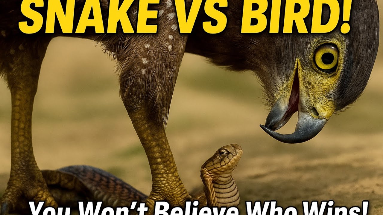 BIRD VS SNAKE: Wild Animal Battle Caught on Camera - YouTube