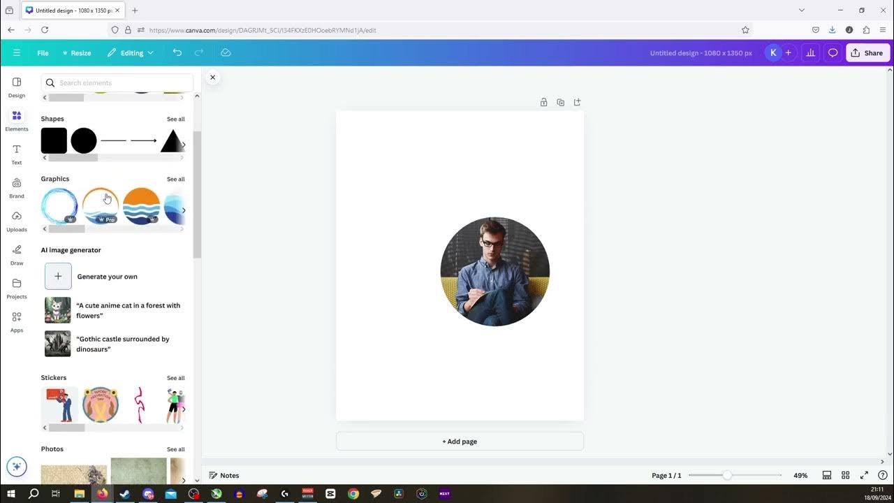 How to Bend Shapes on Canva - YouTube