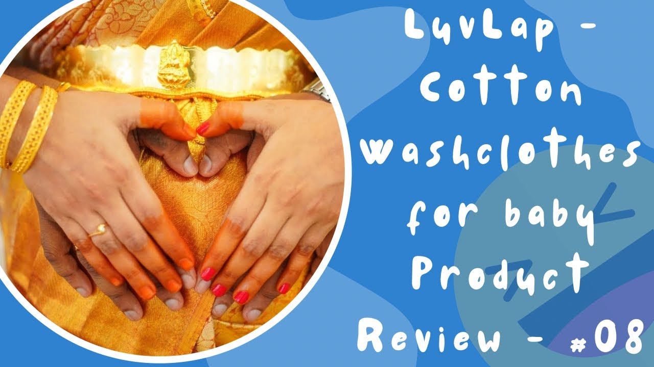 Review #08 | LuvLap Cotton Wash Clothes | For New Born Baby | Amazon ...