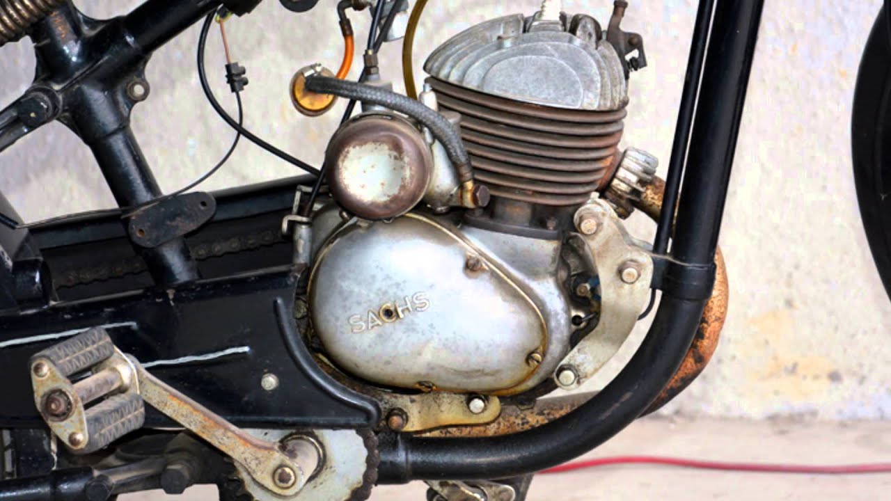 220.6 Rabbani Motor: Sachs 65cc 1938 - YouTube